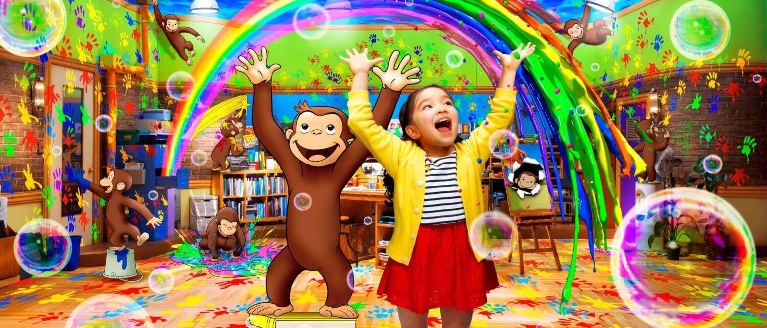 מתקן Playing with Curious George™ ביוניברסל יפן